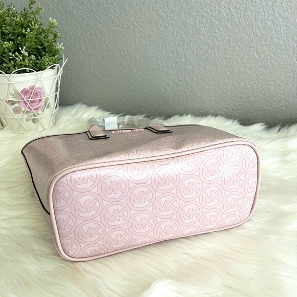 Michael Kors | Bags | Michael Kors Jodie Small Logo Jacquard Powder ...